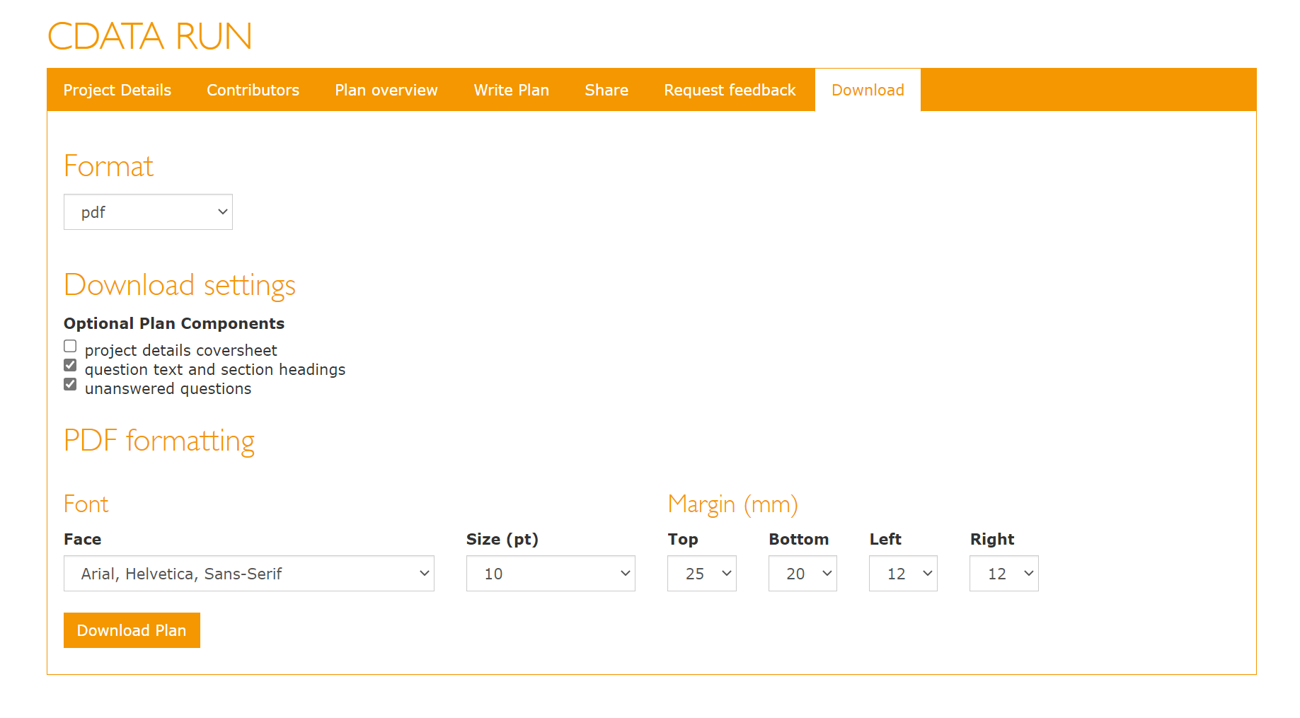 Geo Data Support For Researchers How To Export A Dmp